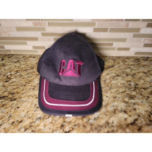 Cat | Accessories | Cat Caterpillar Black Baseball Hat Cap Adjustable ...